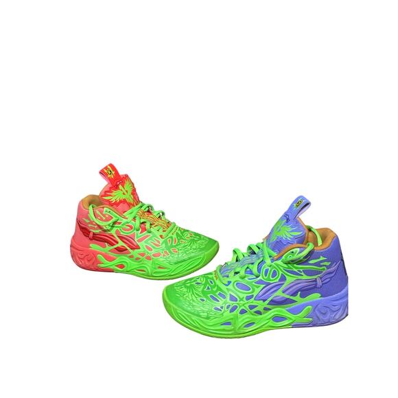 Puma | Shoes | Puma X Lamelo Ball X Tmnt Mb4 Raphael Donatello Kids ...